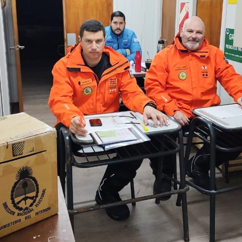 Los antárticos prefirieron al candidato de Juntos por el Cambio ...