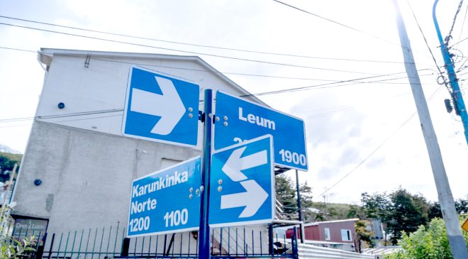 Modifican el sentido de las calles Anuka y Leum en Ushuaia - Diario ...